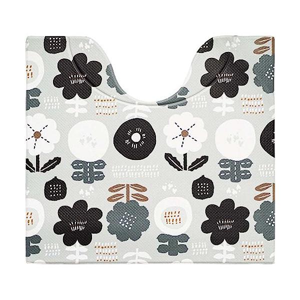 キンプキンプ/標準/4905016019410・Size:標準Style:キンプ・パッケージ個数:1・汚れても拭き取れる、お洗濯不要なトイレマットです。・マットについている折り目によりスキマにぴったりとフィットするので、尿ハネや汚れをしっか...