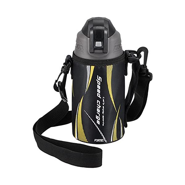 直飲みブラック/600 ml/RH-1556・Color:ブラックSize:600 ml・パッケージ個数:1・サイズ:約 幅11.5×奥行10×高さ21cm(ポーチ含)・重量:約400g・本体:ステンレス鋼、キャップ本体:ポリプロピレン、パ...