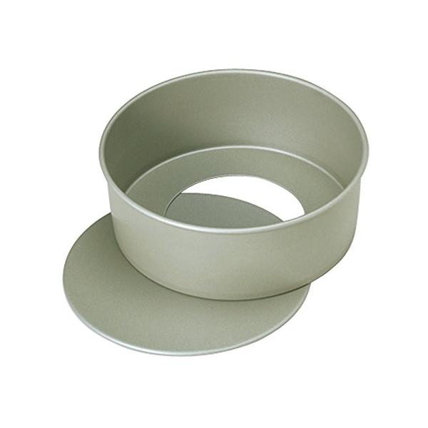 デコレーション底取型グレー/18cm/33197・Size:18cm・パッケージ個数:1・サイズ:内径×高さ(mm)180×70・本体重量:260g・素材・材質:スチール・原産国:中国