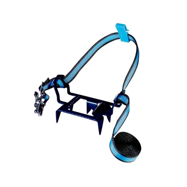 バンド・ケース付ブルー/-/BS-010・Style:バンド・ケース付・パッケージ個数:1・材質:本体/SK50C、バンド/PP製、ケース/ナイロン