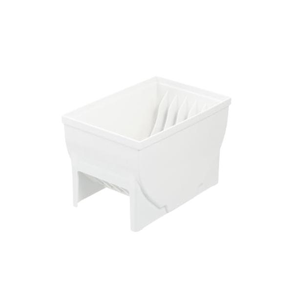 引き出し用ホワイト/レギュラー/110010・Color:ホワイトSize:レギュラーStyle:引き出し用・パッケージ個数:1・サイズ21×14×14H(cm)素材ポリプロピレン生産国日本お手洗い方法食洗機対応対応食器サイズ直径12~20...