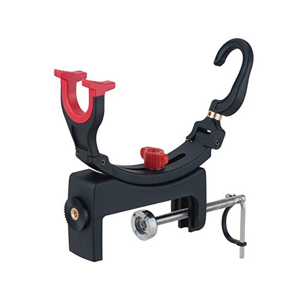 脱落防止レバー無しブラック/普通(取付幅15~85mm)/02010・Size:普通(取付幅15~85mm)Style:脱落防止レバー無しPatternName:単品・パッケージ個数:1・小型両軸リールや、チョイ投げのスピニングリールどちら...