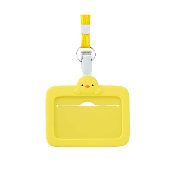 やわらかいヒヨコ/-/A7804-17・Color:ヒヨコStyle:やわらかい・パッケージ個数:1・商品やわらかいシリコンカバー付きのIDカードホルダー。・材質カバー／シリコーンゴム、プレート／ポリカーボネート、ストラップ／ポリエステル・...