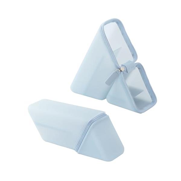 ポータブルペンスタンドブルー/-/FD-2286-B・Color:ブルー・パッケージ個数:1・75×200×55mm