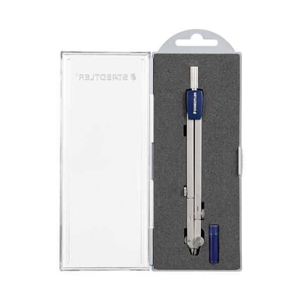 554 T01SKNセットシルバー/ブルー/-/554 T01SKN・Style:554 T01SKNセット・パッケージ個数:1・延長棒（テレスコピック）を内蔵し、大きな円も描けるベーシックコンパスです。・サイズ78x200x20mm(パッ...