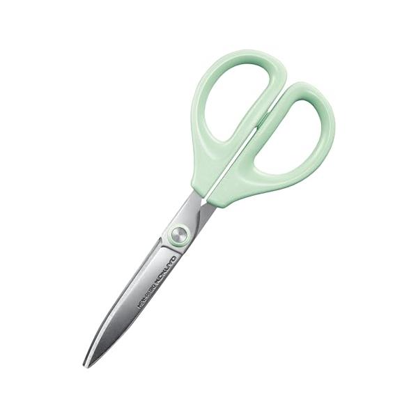 ライトグリーン/-/-・Color:ライトグリーン・パッケージ個数:1・利き手を問わず、切れる小さめスリムなベタつかないハサミ・刃タイプ グルーレス 刃渡り寸法 60mm・板厚 1.5mm 外寸法 全長156×幅64mm・カラー ライトグリ...