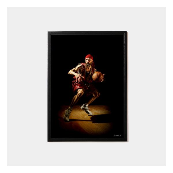 大航海時代に活躍した架空のバスケットボーラーをフロントに落とし込んだA1ポスター。日々の生活に彩りとユーモアを与える1枚をご用意いたしました。このアートは、東京を拠点として活動する正体不明のクリエイティブ集団【TAW】によって制作。&amp...