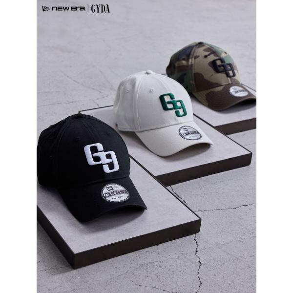 ■デザインGYDA×NEW ERA コラボアイテム。フロントに施したGGの立体刺繍がポイント。カモフラ柄や、アイボリーの刺繍配色にも注目のアイテム。BODY【9FORTY】フロントからバックにかけて丸みを帯びた流れるようなラインが特徴の9F...