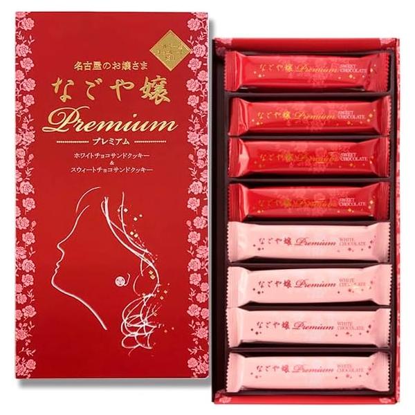 名古屋のお嬢様スイーツ、さらにプレミアムに。名古屋の上品なお嬢様「名古屋嬢」をイメージして誕生した人気焼き菓子「なごや嬢」が、よりハイグレードに進化。世界最高峰のチョコレート「カレボー」を贅沢に使用した、極上のチョコサンドクッキーです。世界...