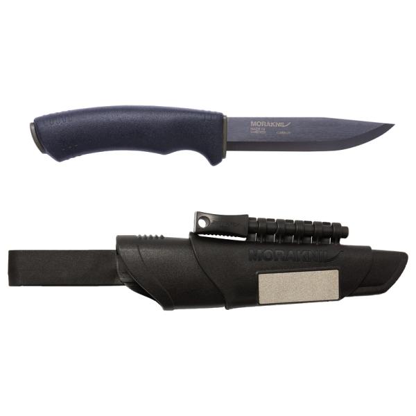 ブランド : MORAKNIV商品名 : Bushcraft Survival カーボン Black Bladeサイズ ： 全長 ： 232mmブレード長 ： 103ｍｍ厚さ ( ブレード部分 ) ： 3.2ｍｍ重量 ： 228g材質 :ブ...