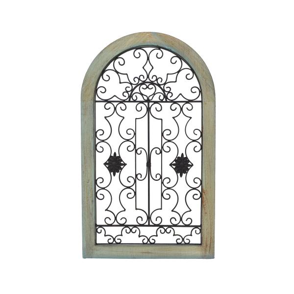 アンティーク調のアーチ型の窓枠。窓から小さな世界が見えそうな・・・アイアンと木枠の組み合わせがお洒落な雰囲気です。壁に掛けるだけで、空間をお洒落に演出してくれます。壁に飾るのはもちろんですが、そのまま置いてもお部屋のインテリアとしてGood...