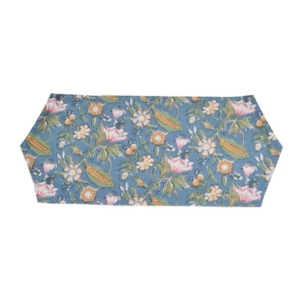 ラタンハウスオリジナル刺繍ロゴリバーシブルかごバッグカバーカバーサイズ [ L ]ブロックプリント [ 豊穣フラワー]万葉木綿無地 [ ベージュ ]ロゴ刺繍糸色 [ ベージュ ]当店オリジナルデザイン、製作のバスケットカバー。竹の市場かごに...