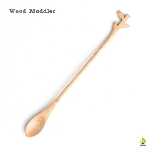 【メール便対応】毎日の食卓が楽しくなる木の枝の形をした食洗機対応のマドラースプーン