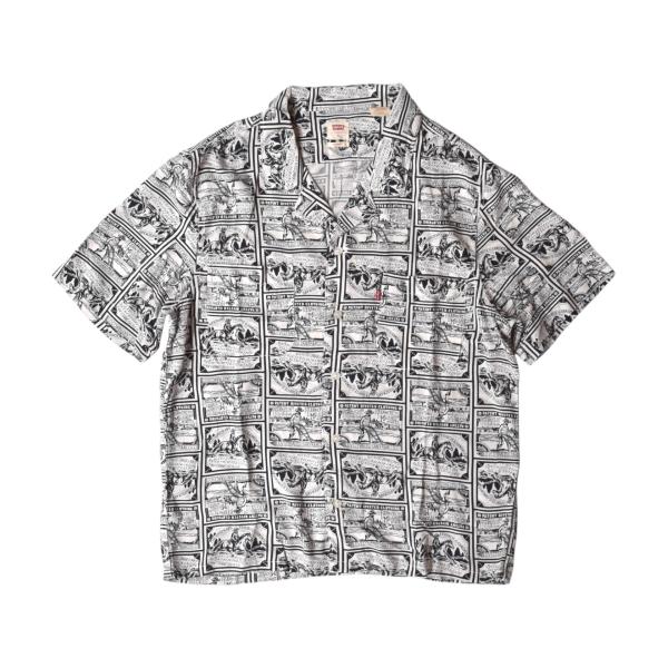 ・素材VISCOSE100%・サイズS 着丈67cm 身幅53cm 肩幅46cm 袖丈24cmM 着丈69cm 身幅57cm 肩幅49cm 袖丈24cmL 着丈71cm 身幅62cm 肩幅52cm 袖丈25cm・ブランド詳細LEVI'S 「...