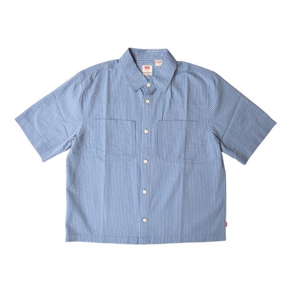 ・素材コットン100%・サイズS 着丈64cm 身幅59cm 肩幅46cm 袖丈28cmM 着丈65cm 身幅60cm 肩幅49cm 袖丈28cmL 着丈66cm 身幅64cm 肩幅52cm 袖丈28cm・ブランド詳細LEVI'S 「ジーン...