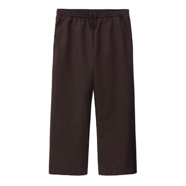 ・素材コットン50％/ポリエステル50%・サイズS ウエスト〜86cm 股上30cm レングス74cm ワタリ33cm 裾幅26cmM ウエスト〜90cm 股上31cm レングス74cm ワタリ34cm 裾幅27cmL ウエスト〜96cm ...