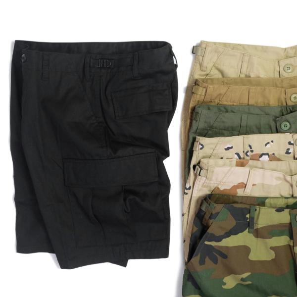 ・詳細ロスコ定番のB.D.Uショーツになります。B.D.U.とは"Battle Dress Uniform"戦闘服の略で、実際に米海軍のユニフォームとして作られたモデル。シワや汚れに強いコットン/ポリエステルの厚みのある生地を使用し、耐久性...