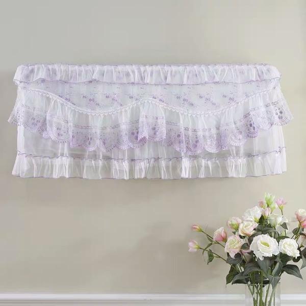 ★新色が入荷しました★レースの可愛いエアコンカバー♪使ってない時はホコリから守ってくれます。素敵な姫系部屋にぴったりなアイテムですね！色が派手すぎずエレガントな雰囲気です♪♪ゴムをエアコンの後ろに掛けて使用します。#エアコン#エアコンカバー...