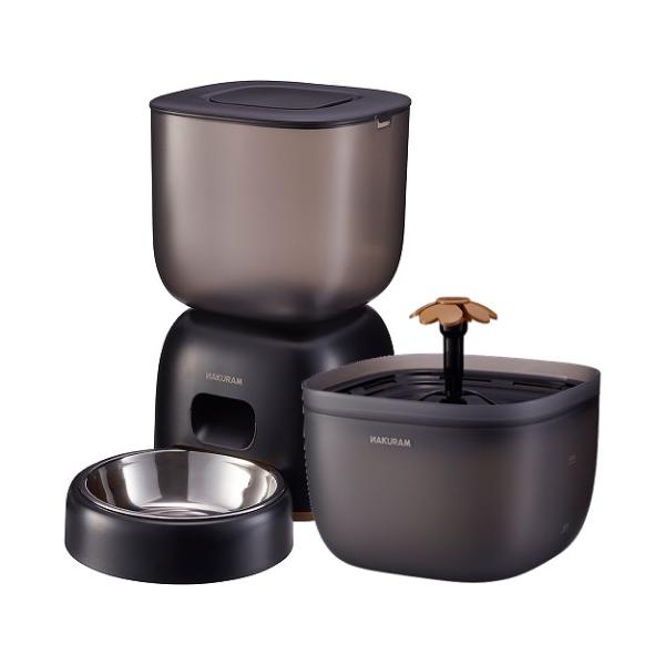 注文や問い合わせる際、当店の会社概要、お買い物ガイドを必ずお読みください。マルカン ナクラム オートフィーダー アンド ファウンテンは、ペットの食事と給水を自動で管理できるスタイリッシュなセット。忙しい日常でも安心してペットの健康をサポート...