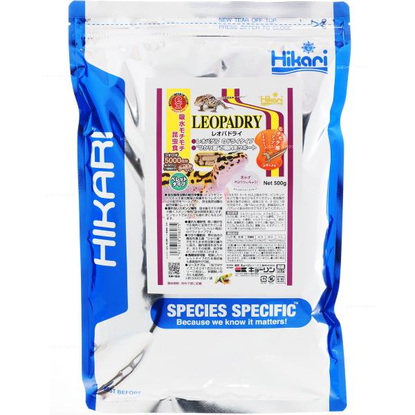注文や問い合わせる際、当店の会社概要、お買い物ガイドを必ずお読みください。レオパゲルのドライタイプが登場！昆虫食爬虫類の総合栄養食・・・ヒョウモントカゲモドキ累代繁殖の実績をもつレオパゲルの配合をベースとした、昆虫食爬虫類の総合栄養ペレット...