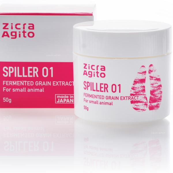 注文や問い合わせる際、当店の会社概要、お買い物ガイドを必ずお読みください。ジクラ アギト スピラー 01は、小動物の糞尿臭を軽減するサプリメントです。穀物と植物抽出物を発酵させた成分が、腸内フローラを改善し、健康維持をサポートします。・内容...