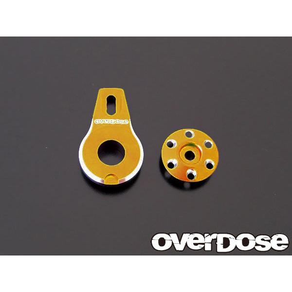 Vacula 標準装備のOVERDOSE 製サーボセイバーセット（OD1462） に使用するアルミサーボセイバーホーンに新色5 色が加わり、再登場です。レース等では常識的に使われているコイルスプリングタイプを採用したOD 製サーボセイバー。...