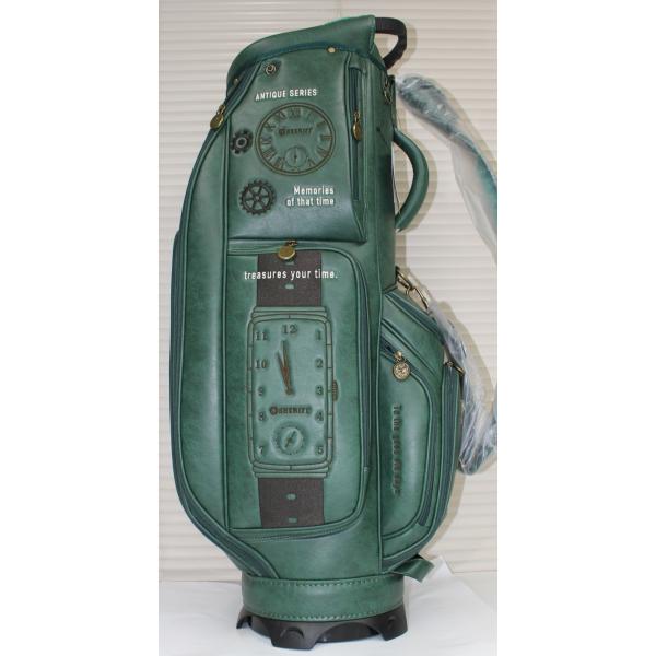 品番：SAT-001CBカラー：グリーン素材：合成皮革サイズ：9.5インチ重量：3.8kg限定数：100本シリアルナンバー：28/100口枠：５分割（セパレーター付）