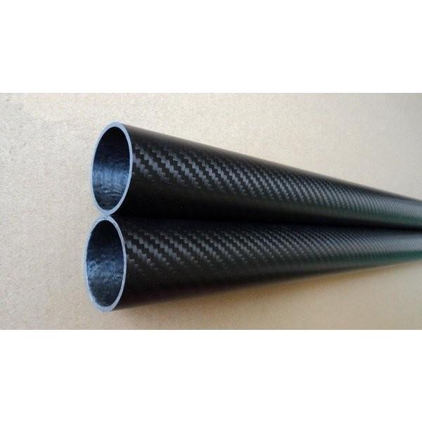 3Kカーボンパイプ　斜織り艶消し　外径6mm 内径4mm 長さ1000mm 重量24g素材　100%日本製 東レT300使用輸入カーボンパイプの中にはグラスファイバーが混入している物が有ります。弊社取り扱いのカーボンパイプは100%炭素繊維...