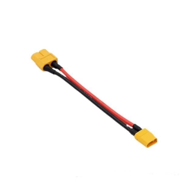XT60メスXT30オス変換コード　シリコンコード18AWG10cm