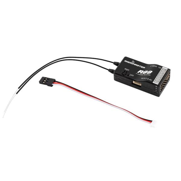 RADIOMASETR　R88C V2受信機FUTABA S-FHSS　FRSKY D8/D16対応【商品スペック】チャンネル: 8チャンネル周波数範囲: 2400-2483.5Mhz電源入力範囲: 4.5 〜 8.4V 信号フォーマット:...