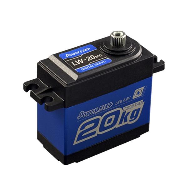 最大トルク20Kg防水型サーボ(車専用)Torque(4.8V): 16.5 kg-cm (229.1 oz/in) Torque(6.6V): 20.0 kg-cm (277.7 oz/in)Speed: 0.18 sec (4.8V) ...