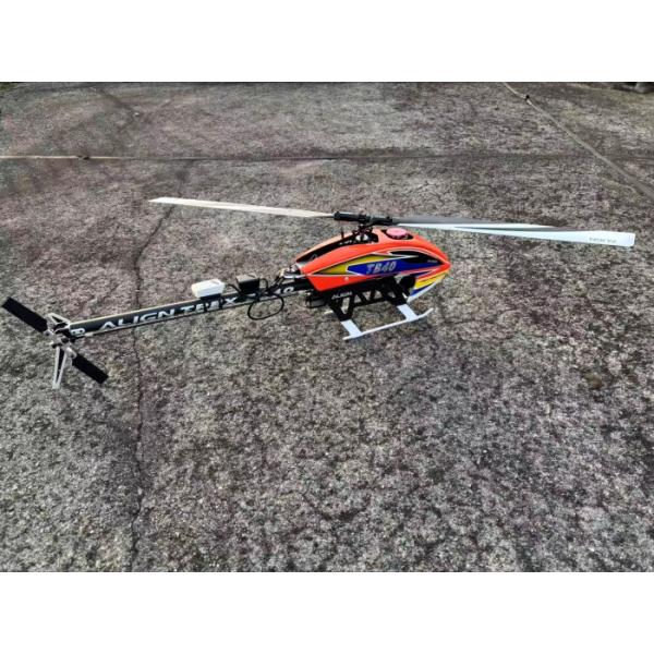 アライン最新ヘリコプターTB40にFLYWING社最新GPSフライトコントローラーを搭載した完成機です。ラジコン技術誌にも掲載されています。どなたにも簡単に操縦することができます。