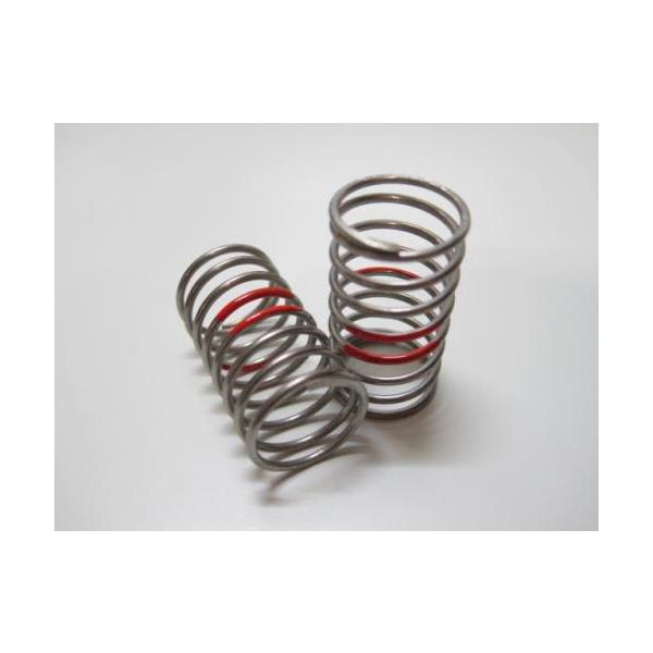 ■ステンレスバネ材へ適切な熱処理を施した高品質スプリングに、精密な端面研磨で仕上げたドリフトスプリングです。■スプリングの全長を約30mmと長めにすることで、従来の全長約28mmのスプリングよりも、前後の荷重移動がしやすく、ドリフト走行中の...