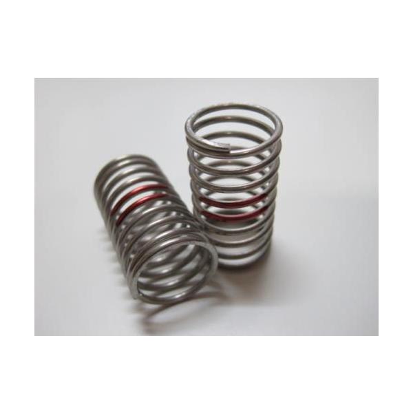 ■ステンレスバネ材へ適切な熱処理を施した高品質スプリングに、精密な端面研磨で仕上げたドリフトスプリングです。■スプリングの全長を約30mmと長めにすることで、従来の全長約28mmのスプリングよりも、前後の荷重移動がしやすく、ドリフト走行中の...