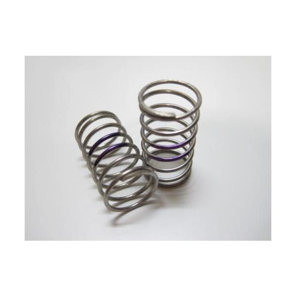 ■ステンレスバネ材へ適切な熱処理を施した高品質スプリングに、精密な端面研磨で仕上げたドリフトスプリングです。■スプリングの全長を約30mmと長めにすることで、従来の全長約28mmのスプリングよりも、前後の荷重移動がしやすく、ドリフト走行中の...