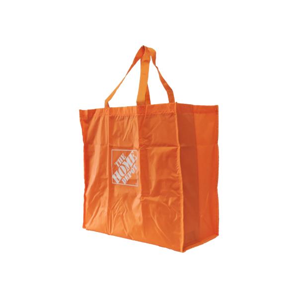 【発売日：2024年08月01日】【商品コード：BAG-OTH-F】アメリカのホームセンター「THE HOME DEPOT」のロゴ入りショッピングバッグポリエステル素材で軽くて丈夫。小さく折り畳んで持ち運びに便利です。お手入れも簡単ですので...