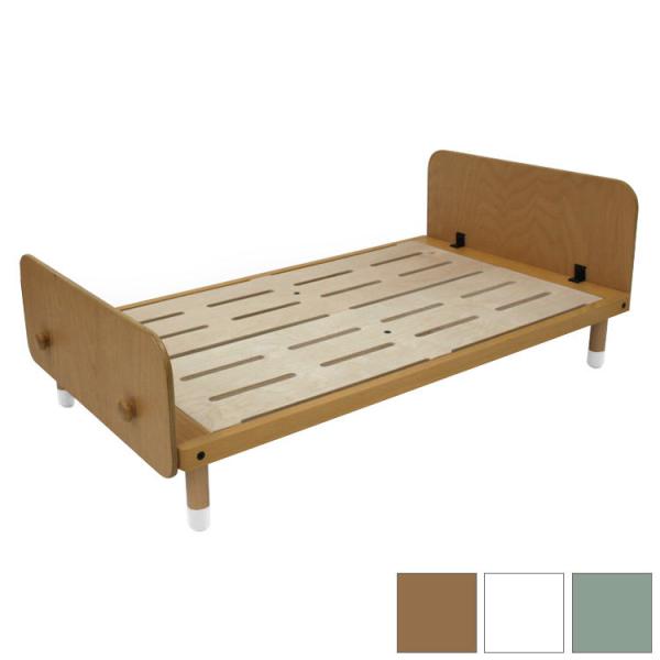 【発売日：2022年06月02日】●特徴お子様の成長や一人寝の習慣づけをアシストするキッズ用ベッドです。5歳ごろまで使用でき、オプションの延長ボードを使用して更に長く使えます。付属の脚で高さも4段階調整が可能。ヘッドガードとフットガードは寝...