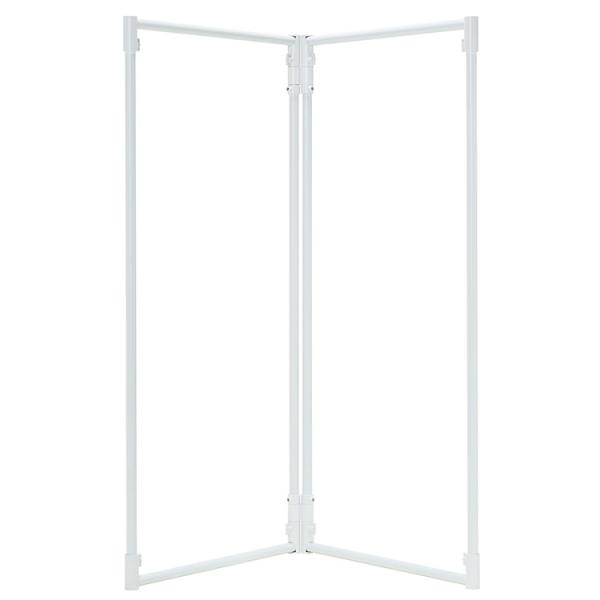 【発売日：2024年02月07日】【商品説明】シンプル、スマートに使えるランドリースタンドです。一人暮らしにぴったりなシンプルタイプ。L型に広げてすぐに使えるのでアイロン時の一時干しなどにもぴったりです。約1900gの軽量タイプ、取扱いも簡...