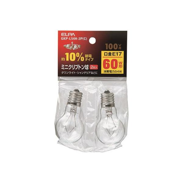 【発売日：2024年04月24日】特長●60W形約10％節電タイプです。仕様●消費電力(W)：54●口金：E17●定格寿命(時間)：2000●波長タイプ：GKP-L54H-2P(C)原産国（名称）：日本
