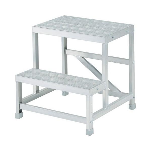 【発売日：2022年06月23日】【商品詳細】●付属の工具で簡単に組み立てられる工場向け作業台の定番です。●脚端具は市販のドライバーで簡単に脱着、交換できます。●防滑性に優れる縞板タイプです。●工場や倉庫などでの高所への移動や、手の届かない...