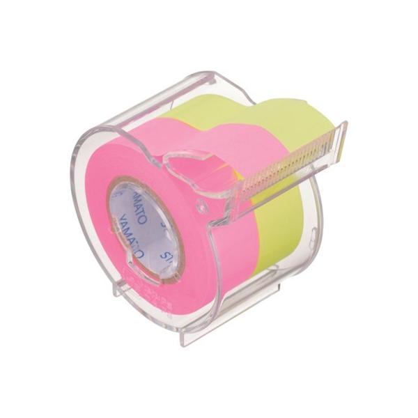 【発売日：2024年04月22日】特長●お好きな長さで切れるテープ型全面のりのフセンです。●紙以外の素材にも貼れる強粘着タイプです（粗面は貼れません）。●好きな長さに簡単にカットができます。●フセンの裏は全面のり付です。用途●伝言や覚書きに...