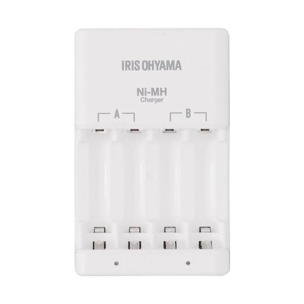 【発売日：2023年09月12日】【商品スペック】特長●単３形と単４形の兼用タイプで、混合充電ができます。（4本）●ニッケル水素電池を充電します。用途●ニッケル水素電池の充電に。仕様●タイプ：通常充電●最大充電本数：4本●奥行(mm)：10...