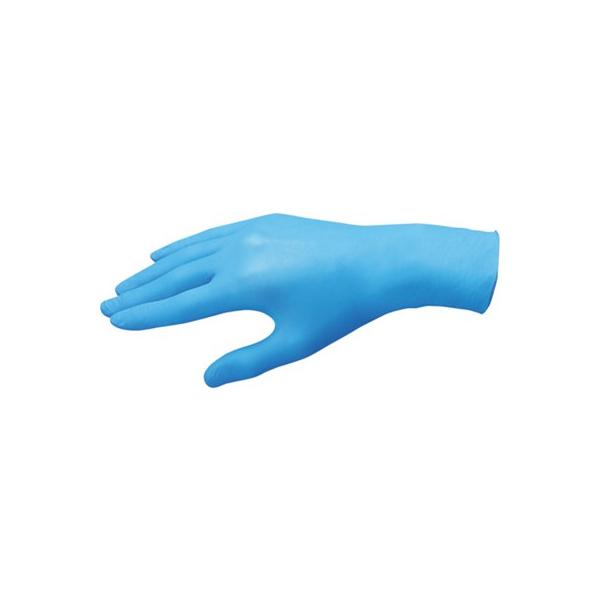 【発売日：2024年04月22日】特長●伸縮性に優れ、指先まで自然にフィットします。●内面クロリネーション加工により着脱がスムーズです。●食品や材料に紛れても識別しやすいブルータイプの手袋です。用途●食品加工に。●調理に。●介護作業に。●汚...