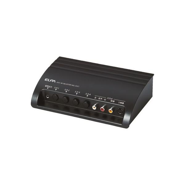 【発売日：2024年04月24日】特長●ビデオやテレビゲーム機など4台の機器の入力切換が可能です。●全ての入出力にS映像端子を搭載●イヤホンやスピーカーの接続に便利な音声出力端子付●ビデオカメラ等の接続に便利な前面入力端子仕様●幅(mm)：...