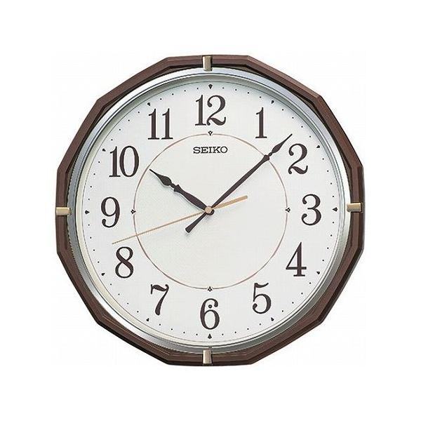 【発売日：2025年02月17日】エレガントな12角形のフレームとメタリックなサークルで上質感を演出。特長電波修正機能(OFF機能つき)おやすみ秒針(光センサーによる自動秒針停止機能)仕様メーカー品番:KX274Bサイズ:30.5×30.5...