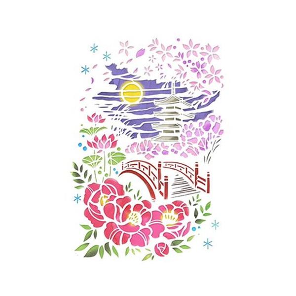 【発売日：2024年11月15日】白い紙の切り絵。有名切り絵作家の作品をあなたも作れます!特長白い切り絵を切り、色のついた台紙に重ねると遠くに五重の塔を望む夜の庭園の絵柄に!大きめA4サイズでじっくりと切り絵を楽しめます。作り方説明書付きな...