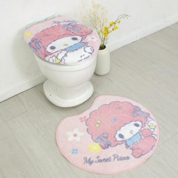 【発売日：2023年02月22日】■商品サイズトイレ蓋カバー (洗浄暖房用) 約40×44cm以下トイレマット 約55ｘ60cm■素材トイレ蓋カバー/足元マット ： 表側：パイル/ポリエステル100％基布メッシュ部分/ポリプロピレン100％...