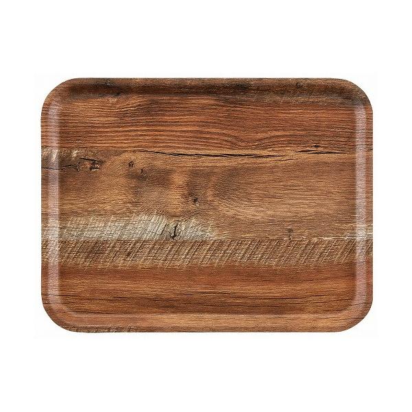 【発売日：2023年01月23日】■商品説明●ヴィンテージ調で温かみのあるトレイ。●カフェトレイとしてだけでなく、学食や社食用のトレイとしても。●見た目だけではなく、触った質感もリアルに表現。●クラフトペーパー＋メラミンで丈夫。■直径・サイ...