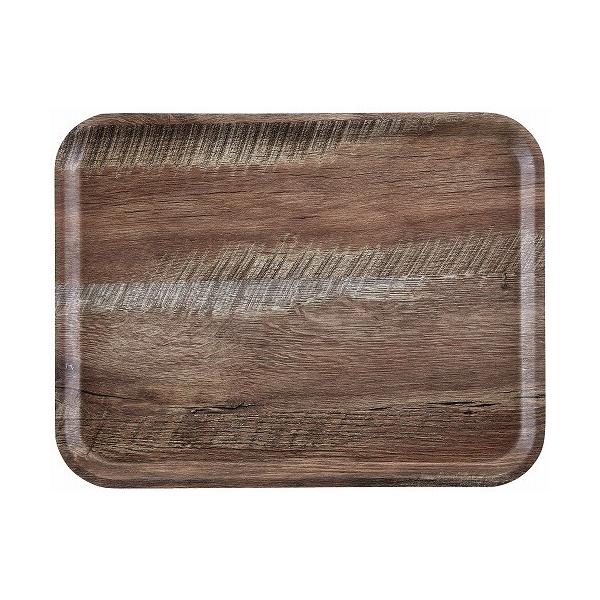 【発売日：2023年01月23日】■商品説明●ヴィンテージ調で温かみのあるトレイ。●カフェトレイとしてだけでなく、学食や社食用のトレイとしても。●見た目だけではなく、触った質感もリアルに表現。●クラフトペーパー＋メラミンで丈夫。■直径・サイ...