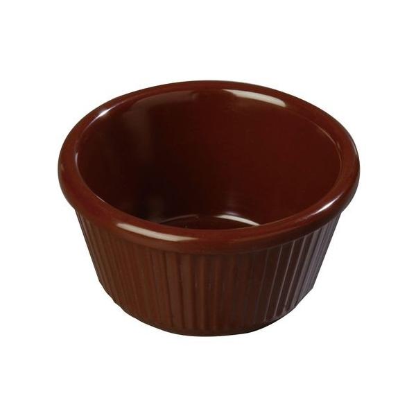 【発売日：2017年02月13日】CARLISLE(カーライル) フルーテッドラメキン S287 ブラウン PLM3502 JANコード 0077838233719●メーカー品番:S287●カラー:ブラウン●内径×高さ(mm):86×H45...